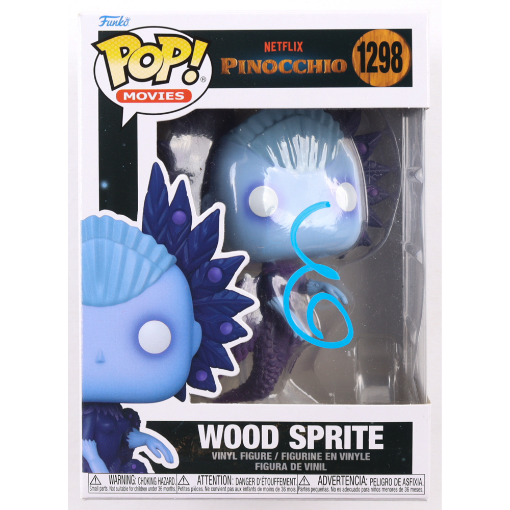 Tilda Swinton Signed "Pinocchio" #1298 Wood Sprite Funko Pop! Figure ...