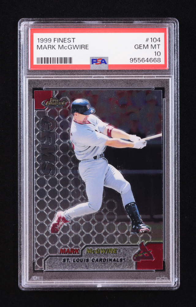 Mark McGwire 1999 Finest #104 (PSA 10) | Pristine Auction