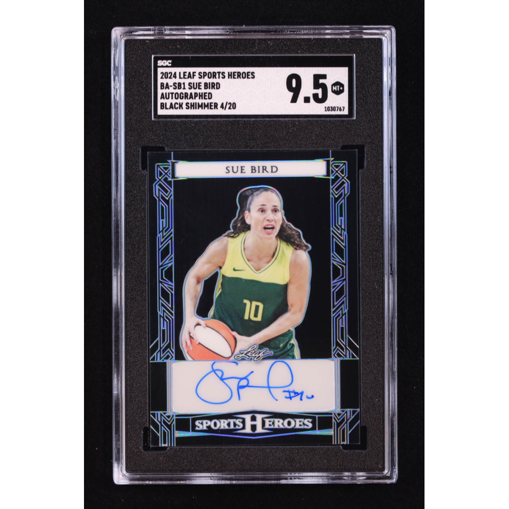 Sue Bird 2024 Leaf Sports Heroes Autograph Prismatic Black #BASB1 #04/ ...