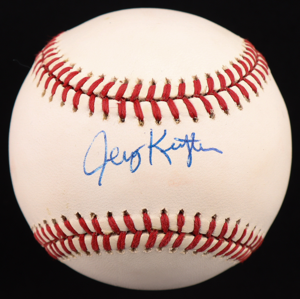 Jerry Kutzler Signed OAL Baseball (Beckett) | Pristine Auction