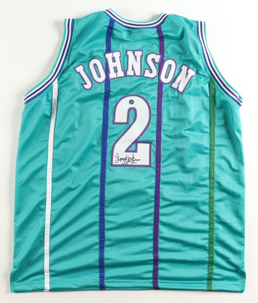 Larry Johnson Signed Jersey (All World Memorabilia) | Pristine Auction