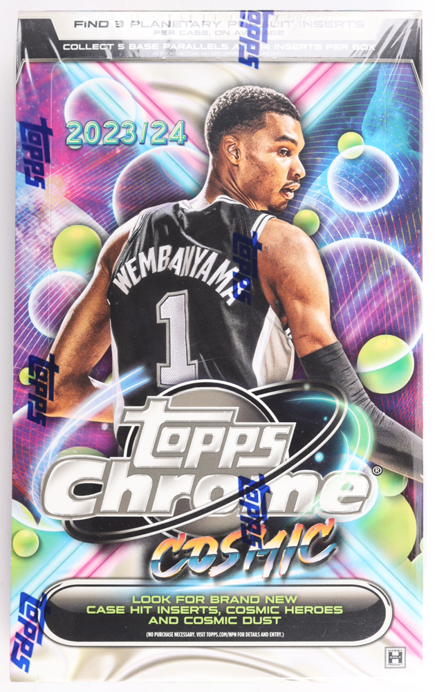 2023-24 Topps Cosmic Chrome Basketball Hobby Box with (20) Packs ...