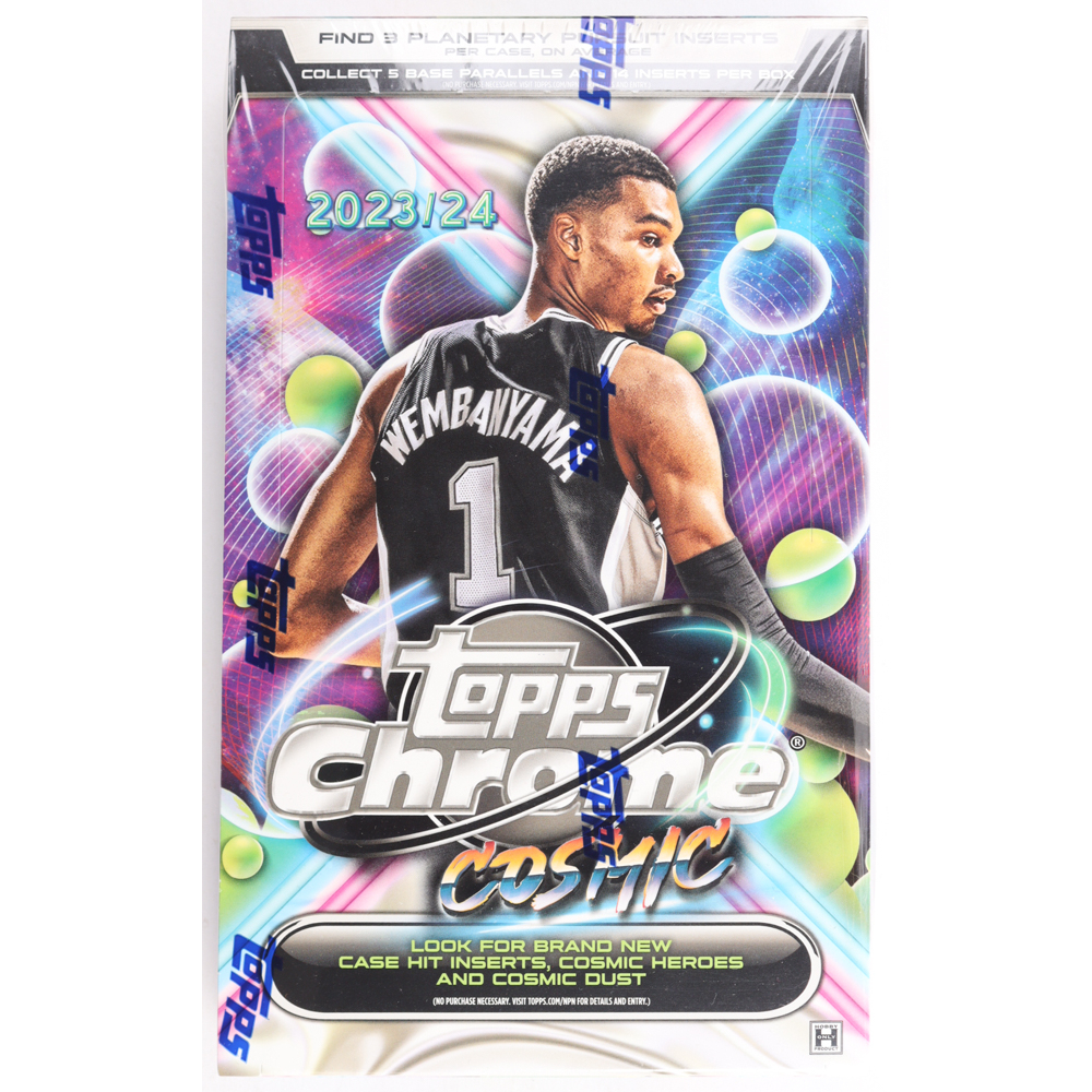 2023-24 Topps Cosmic Chrome Basketball Hobby Box with (20) Packs ...