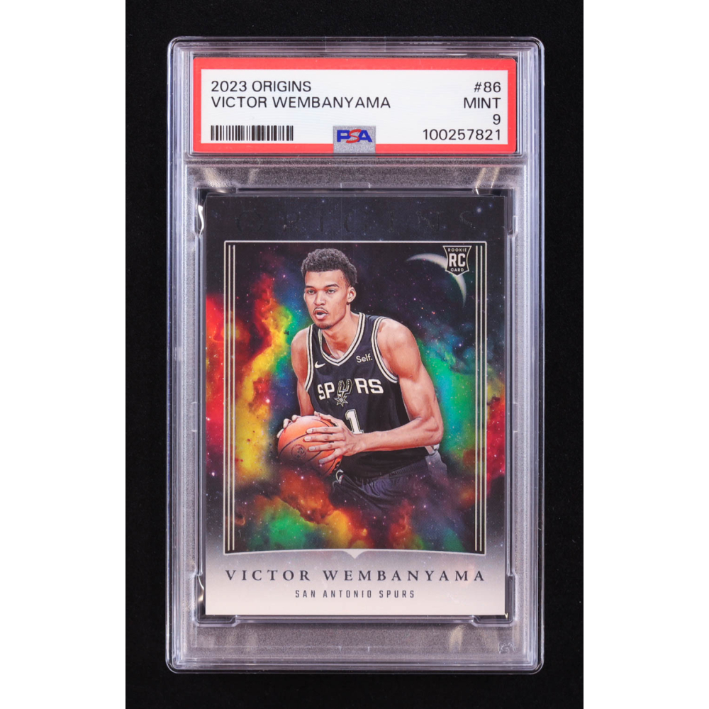 Victor Wembanyama 2023-24 Panini Origins #86 RC (PSA 9) | Pristine Auction