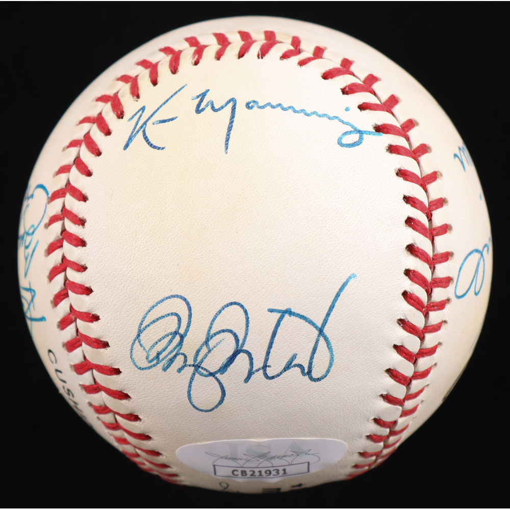 "1996 Astros" ONL Baseball Signed By (8) With Jeff Bagwell, Gregg Olson ...