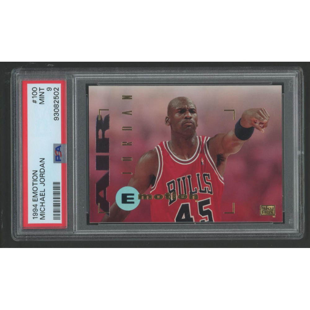 Michael Jordan 1994 Emotion #100 (PSA 9) | Pristine Auction