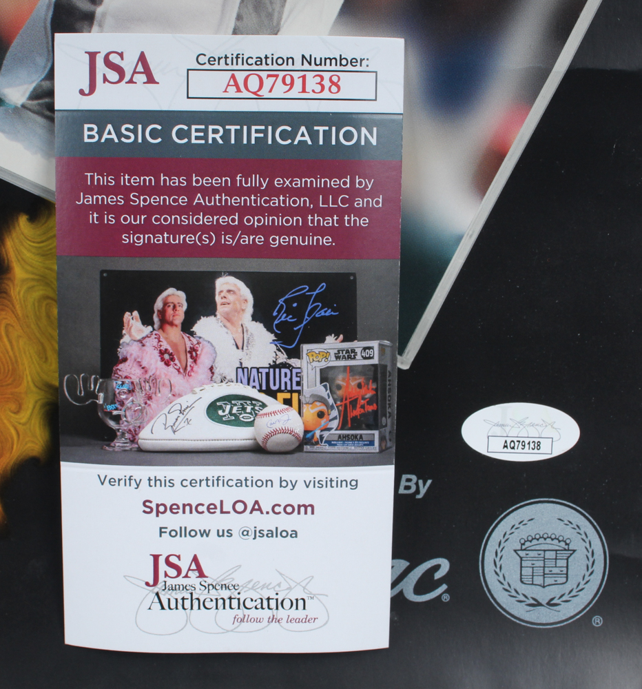 1996 Nuveen Tour Competitors 22x35 Poster Signed by (7) with Jimmy ...