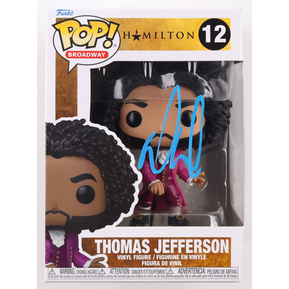 Daveed Diggs Signed "Hamilton" #12 Thomas Jefferson Funko Pop! Vinyl ...