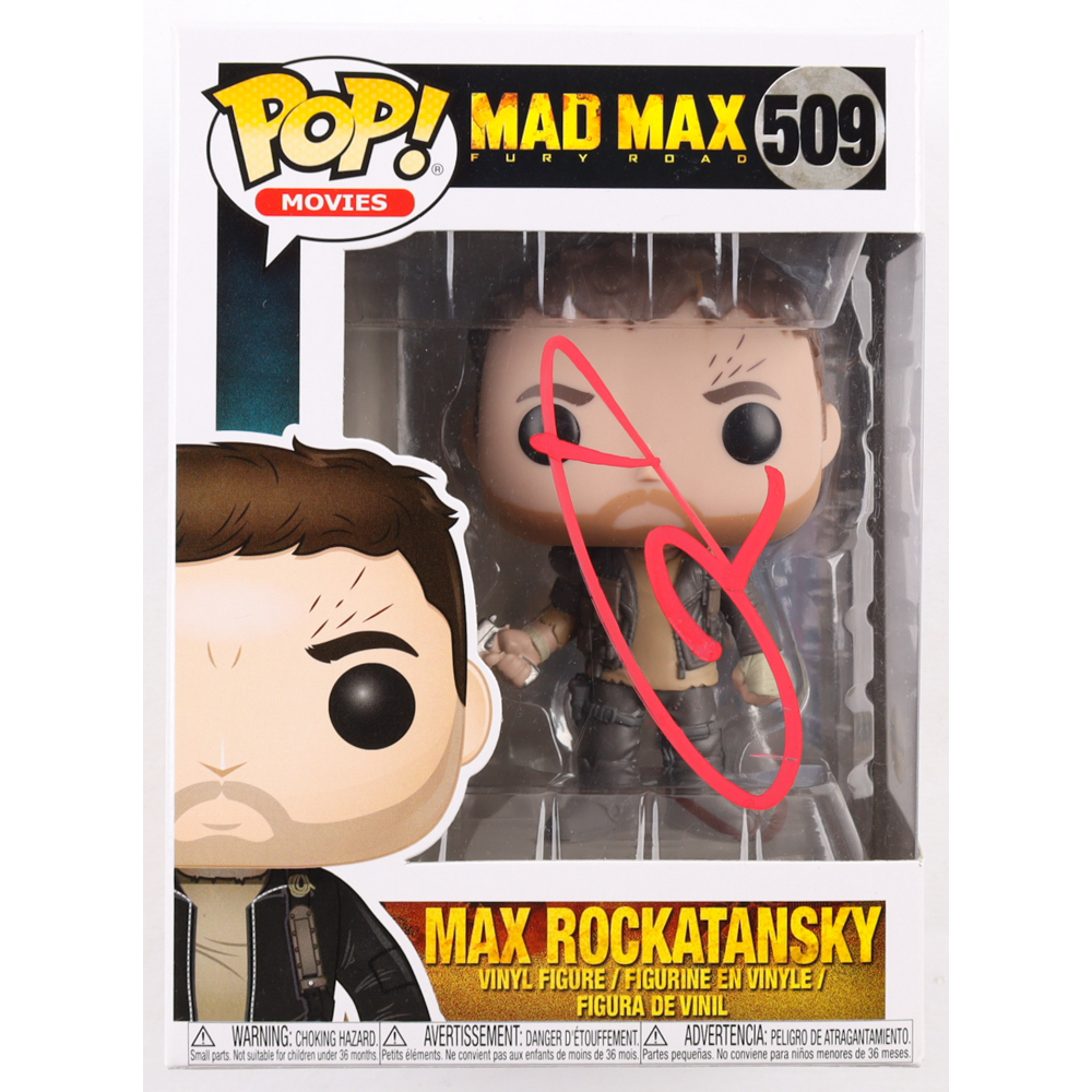 Tom Hardy Signed "Mad Max: Fury Road" Max Rockatansky #509 Funko Pop ...