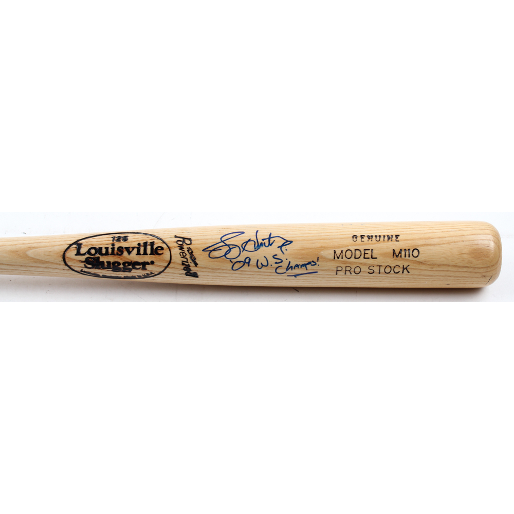 Jerry Hairston Jr. Signed Louisville Slugger Baseball Bat Inscribed ...