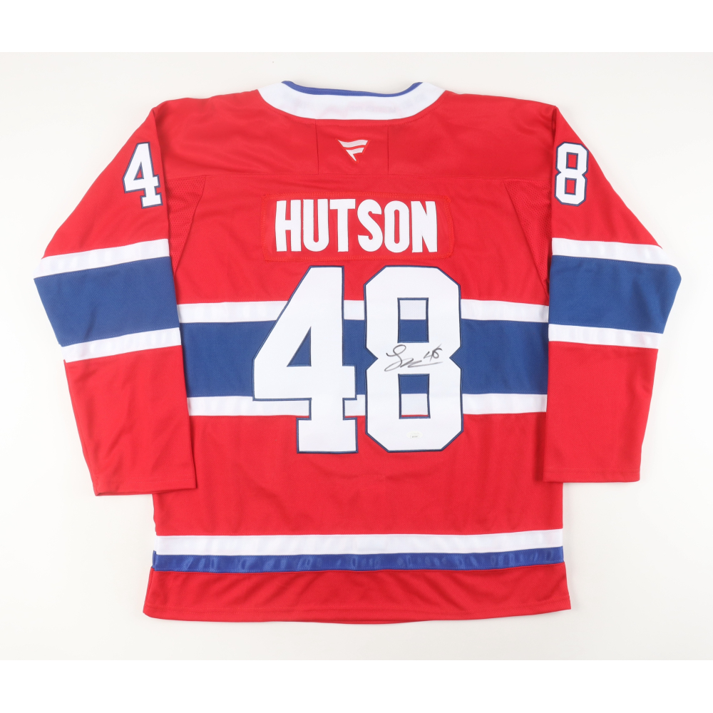Lane Hutson Signed Jersey (JSA) | Pristine Auction