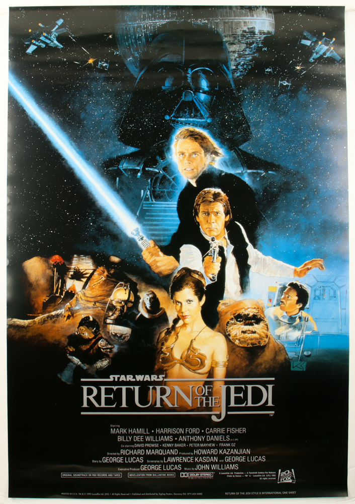 Set of (3) "Star Wars" 27x40 Movie Posters Including "Star Wars: A New ...