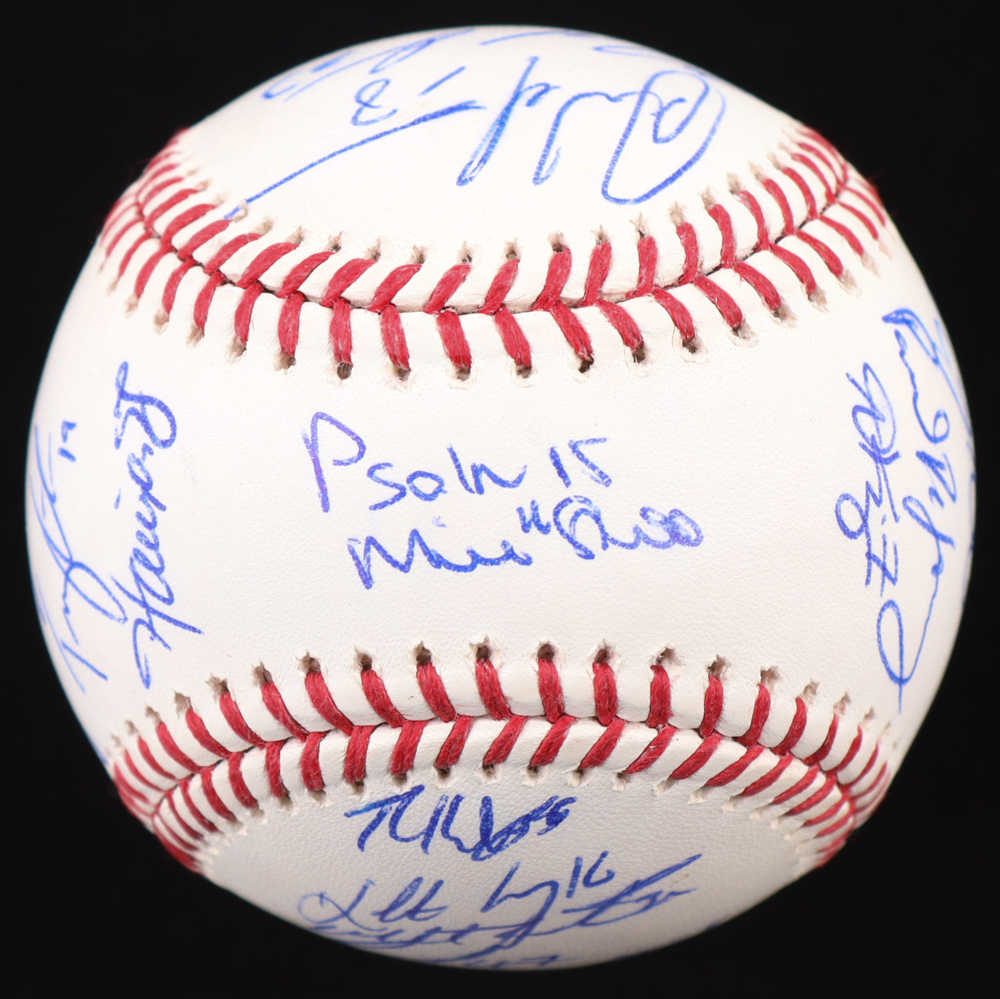 2019 St. Louis Cardinals OML Baseball Signed (26) With Adam Wainwright ...