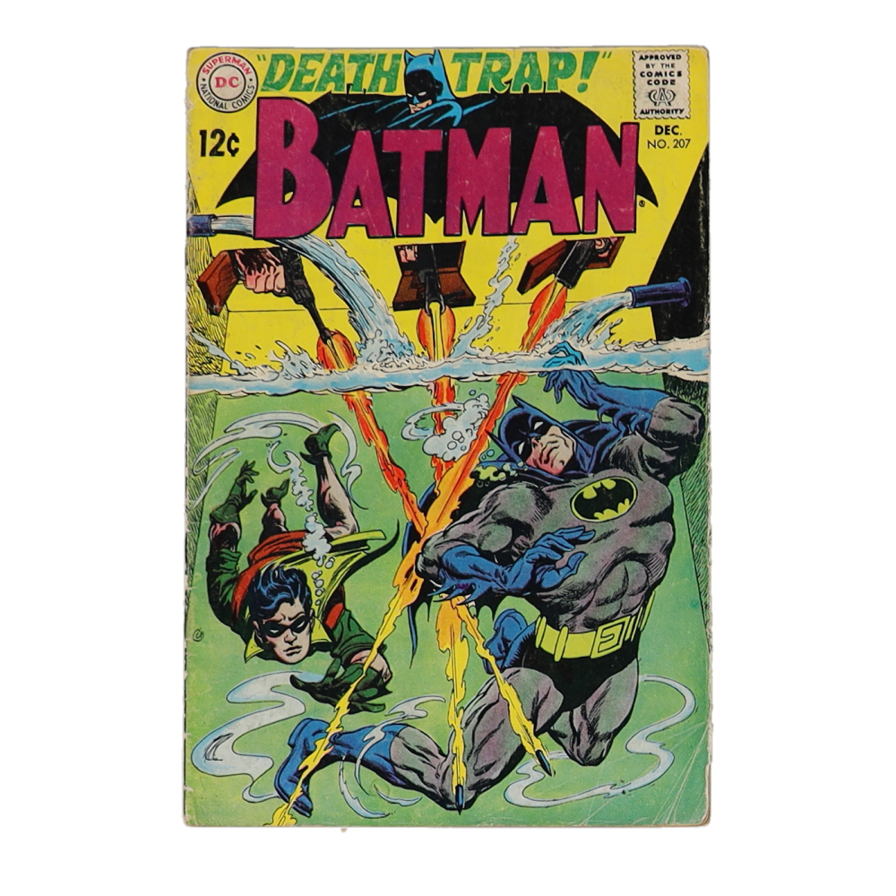 1968 "Batman" Issue #207 DC Comic Book | Pristine Auction