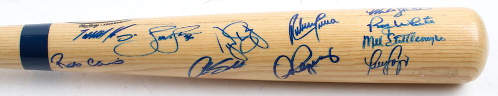 2005 Yankees Rawlings Adirondack Big Stick Pro Baseball Bat Team-Signed ...