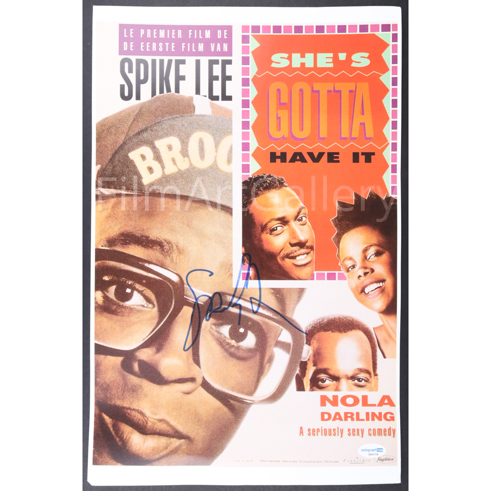 Spike Lee Signed "She's Gotta Have It" 11x17 Print (AutographCOA ...
