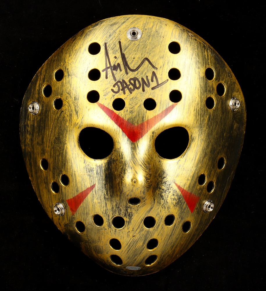 Ari Lehman Signed "Friday the 13th" Jason Voorhees Mask Inscribed ...