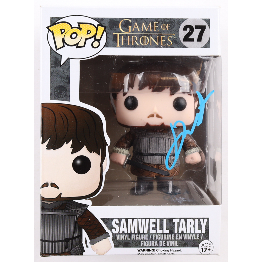 John Bradley Signed "Game of Thrones" #27 Samwell Tarly Funko Pop ...