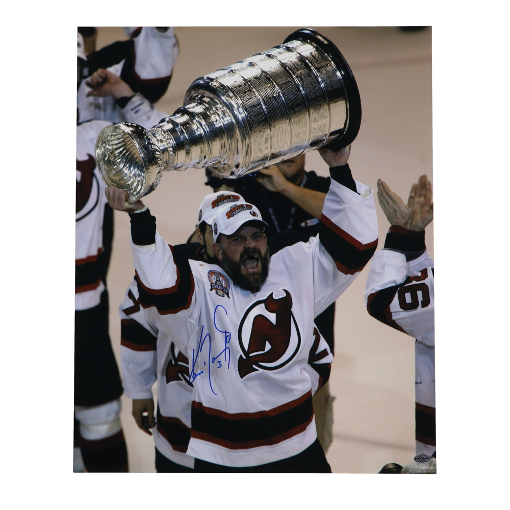 Ken Daneyko Signed Devils 16x20 Photo (Leaf) | Pristine Auction