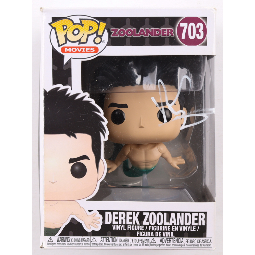 Ben Stiller Signed "Zoolander" #703 Derek Zoolander Funko Pop! Vinyl ...