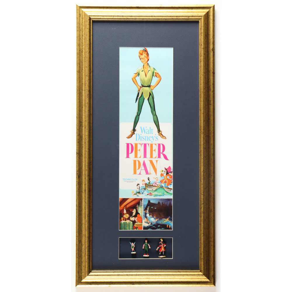 Walt Disney's "Peter Pan" Custom Framed Movie Poster Print With (3 ...