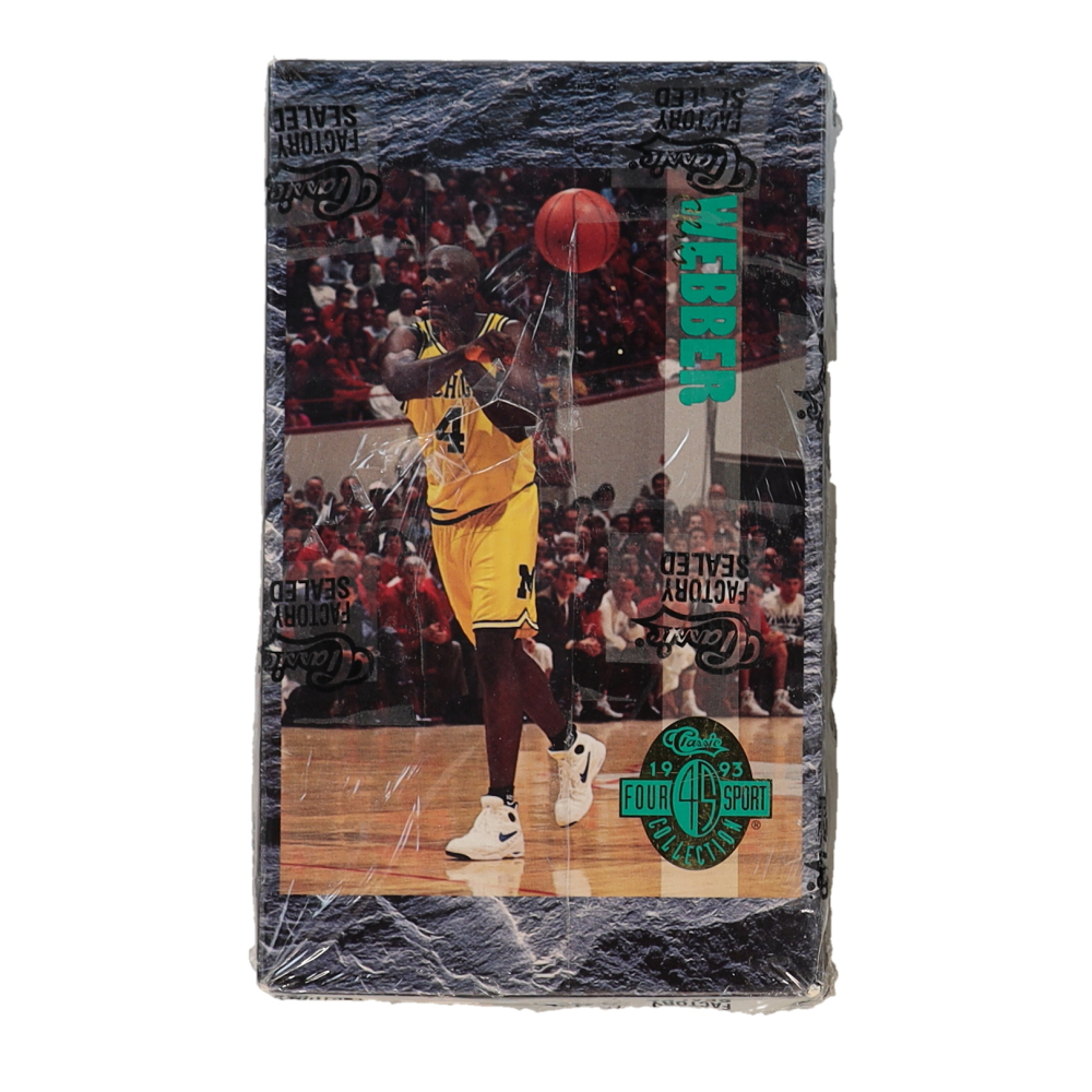 1993 Classic Four Sport Draft Pick Collection Hobby Box | Pristine Auction