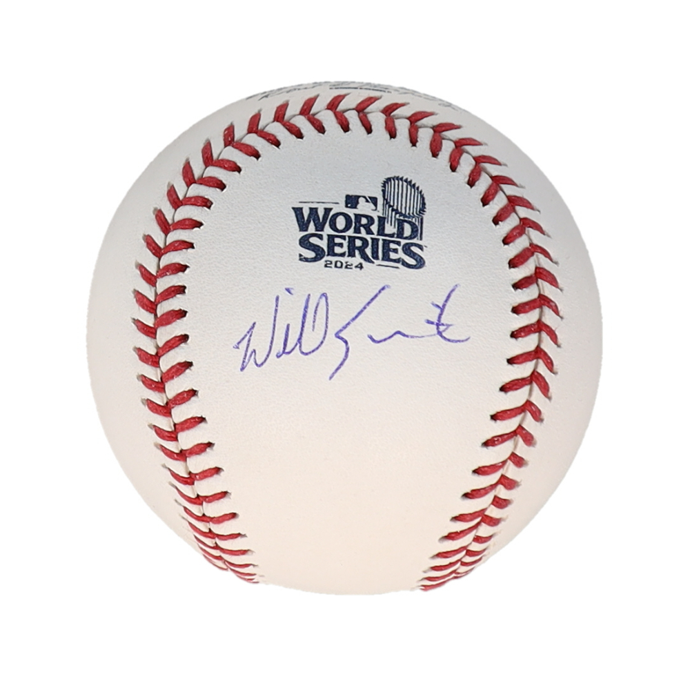 Will Smith Signed 2024 World Series Logo Baseball (MLB) | Pristine Auction