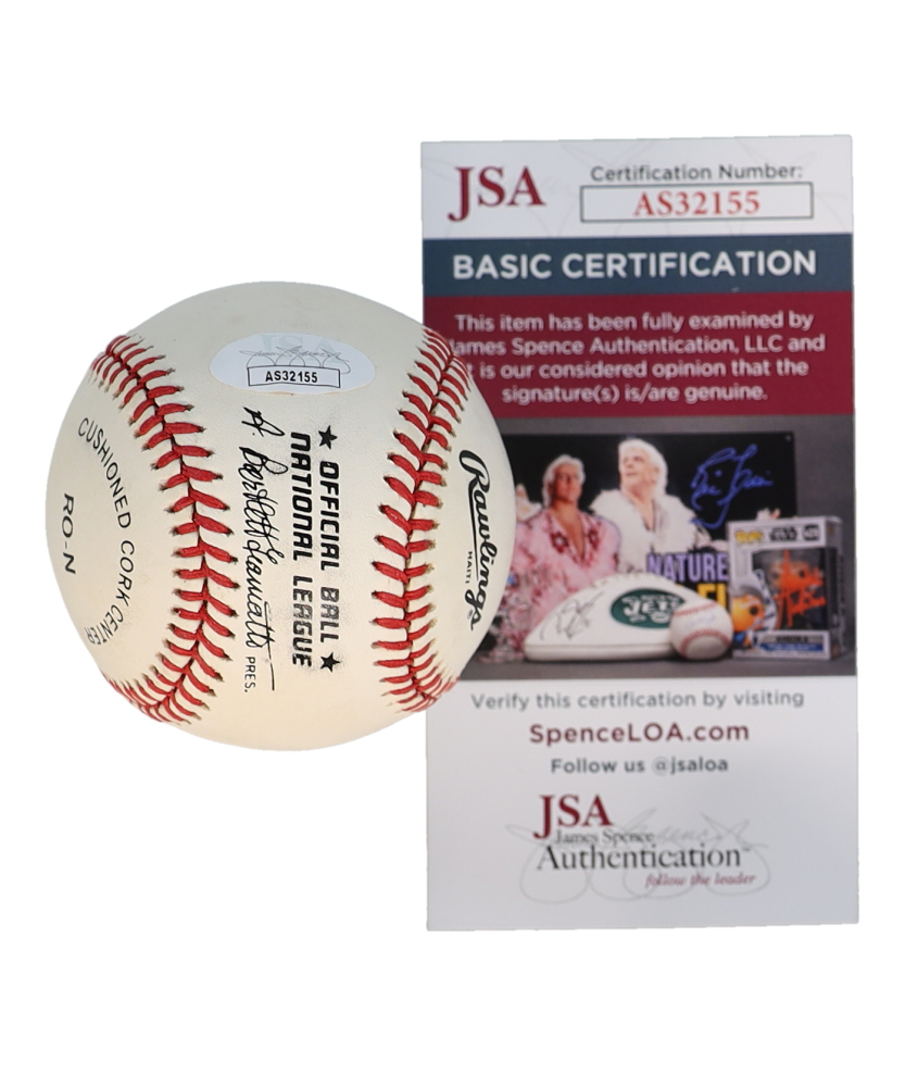 Billy Herman Signed ONL Baseball (JSA) | Pristine Auction
