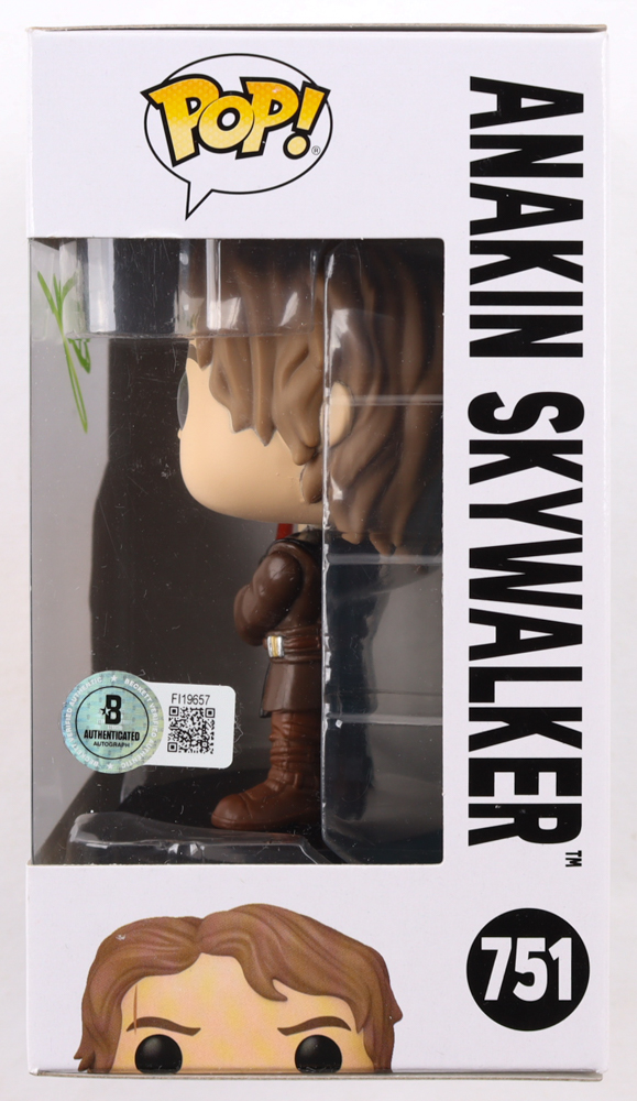 Hayden Christensen Signed "Star Wars" #751 Anakin Skywalker Bobble-Head ...