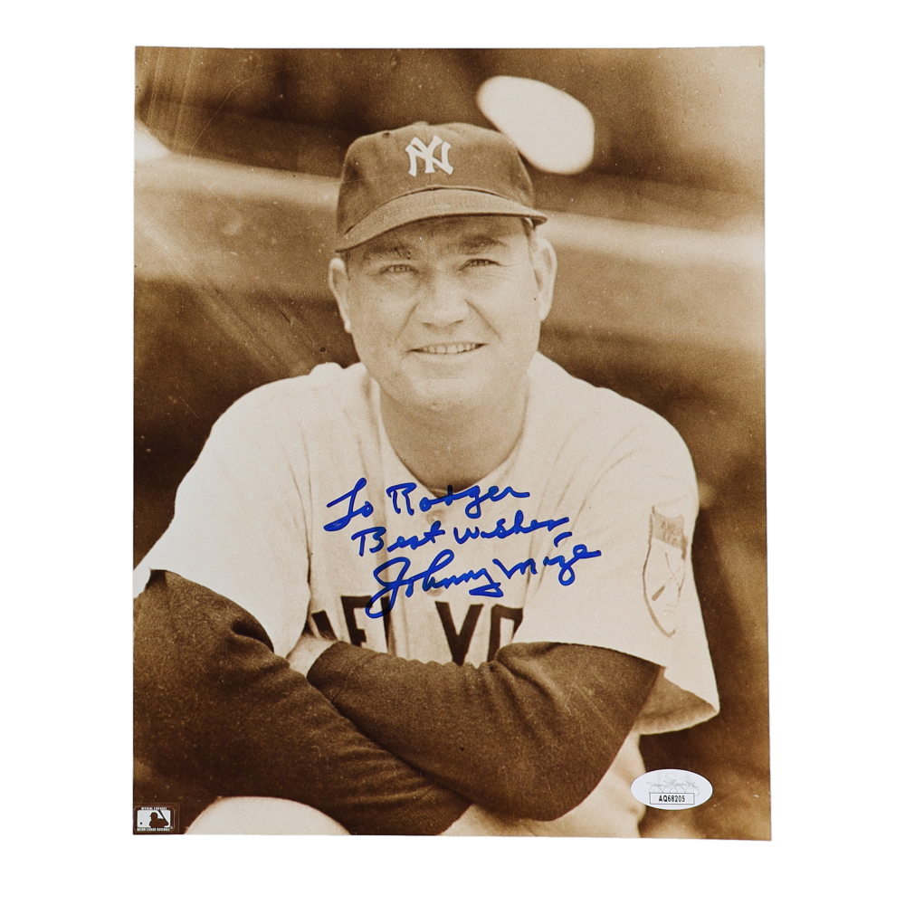 Johnny Mize Signed Yankees 8x10 Photo (JSA) | Pristine Auction