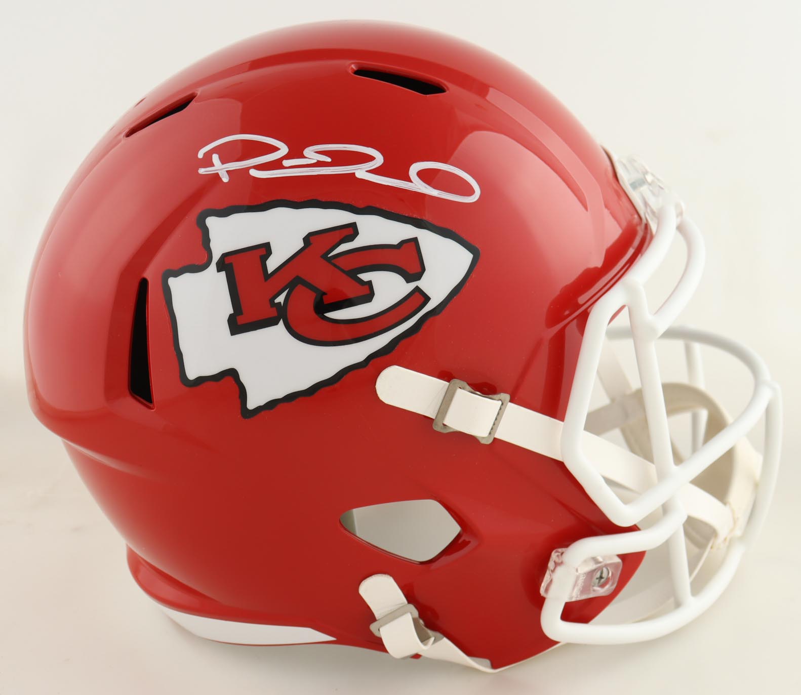 Patrick Mahomes Signed Chiefs Full-Size Speed Helmet (Beckett ...