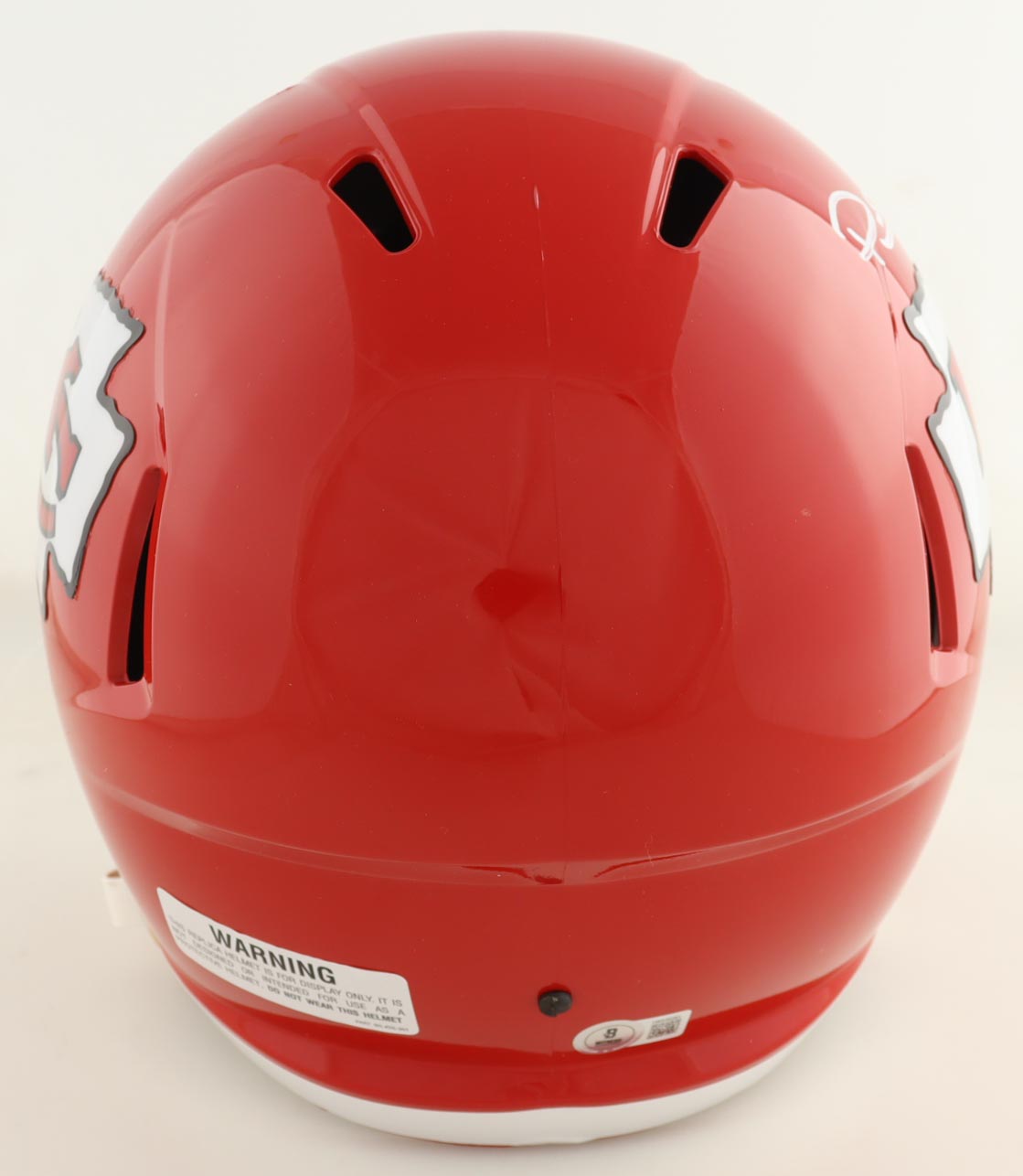 Patrick Mahomes Signed Chiefs Full-Size Speed Helmet (Beckett ...