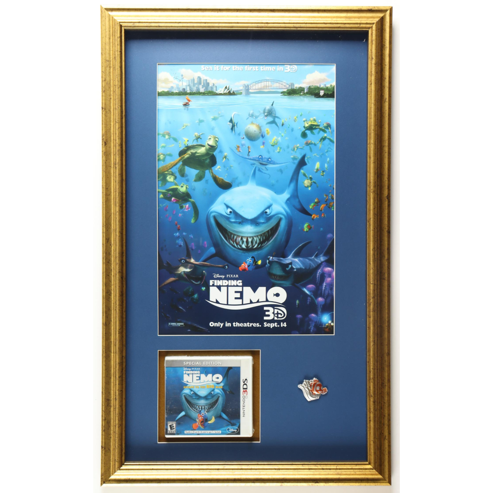 Disney Pixar "Finding Nemo" Custom Framed Movie Poster Print Display ...