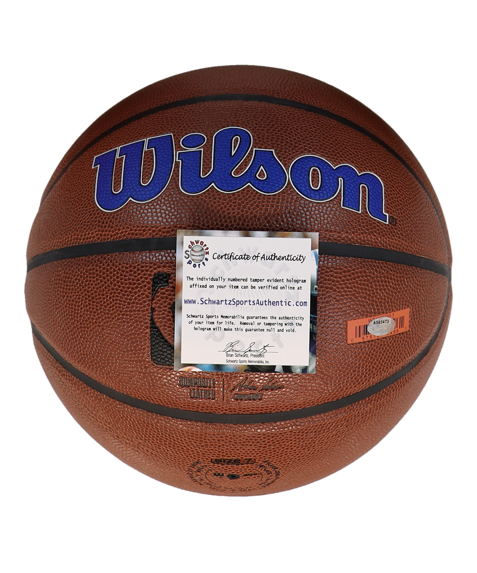 Bernard King Signed Knicks Logo NBA Basketball Inscribed "HOF 2013" (Schwartz) | Pristine Auction