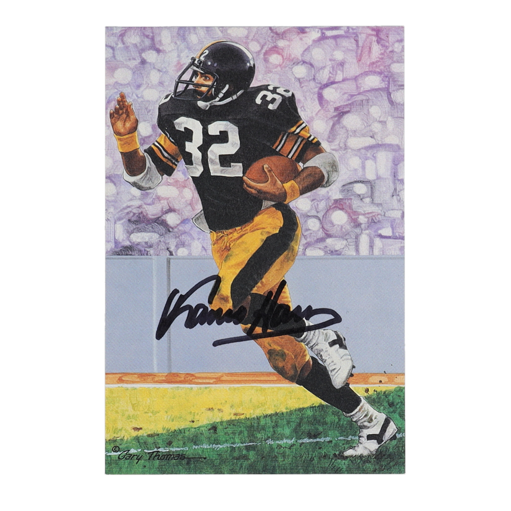 Franco Harris Signed LE 1994 Goal Line HOF #158 (Beckett) | Pristine ...