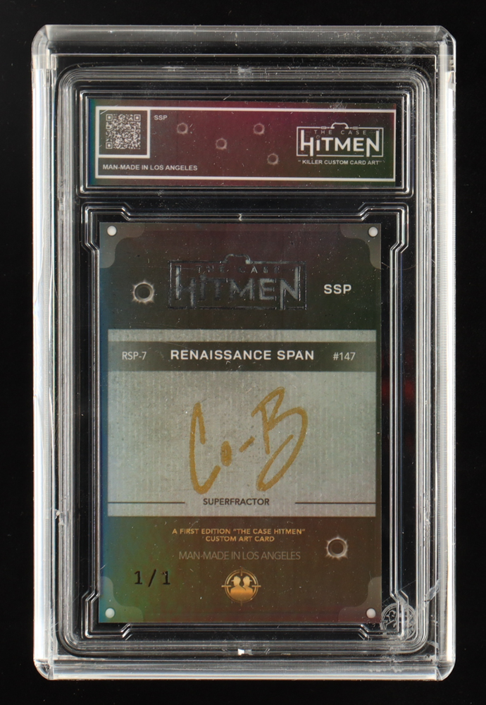 Victor Wembanyama "Renaissance Span" The Case Hitmen #147 1/1 Custom ...