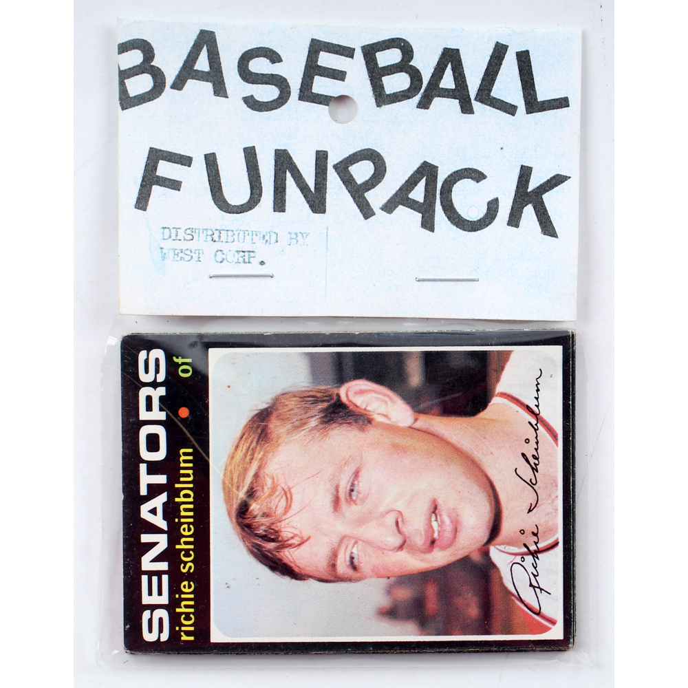 1971 Topps Baseball Card Fun Pack with (10) Cards | Pristine Auction