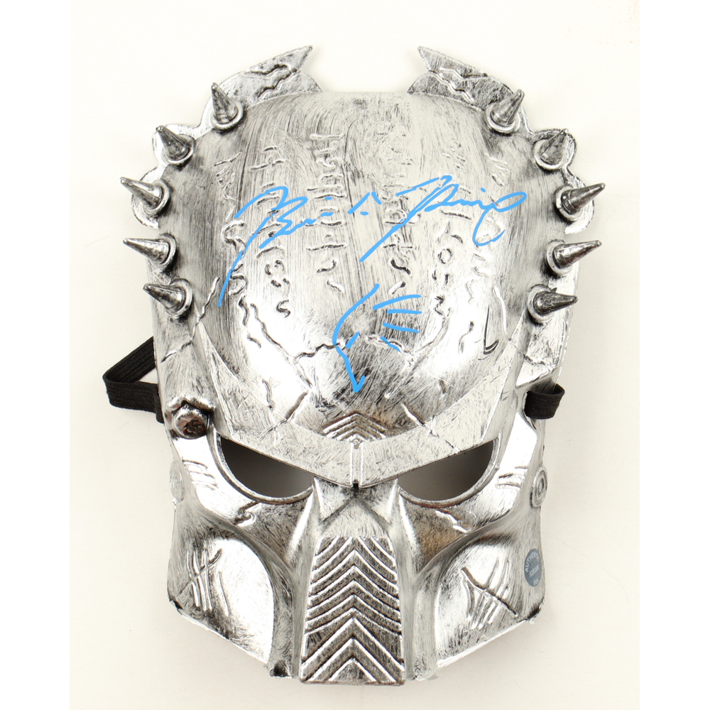 Brian A. Prince Signed "Predator" Mask with Hand-Drawn Predator Sketch ...