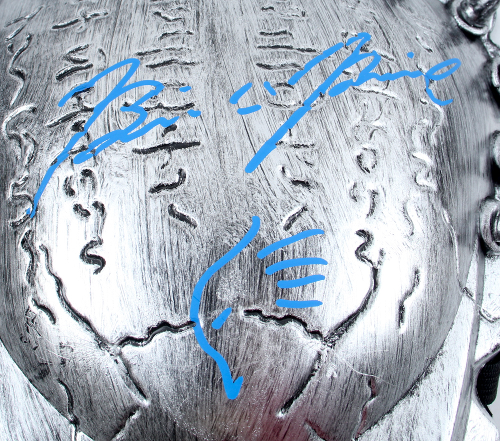 Brian A. Prince Signed "Predator" Mask with Hand-Drawn Predator Sketch ...