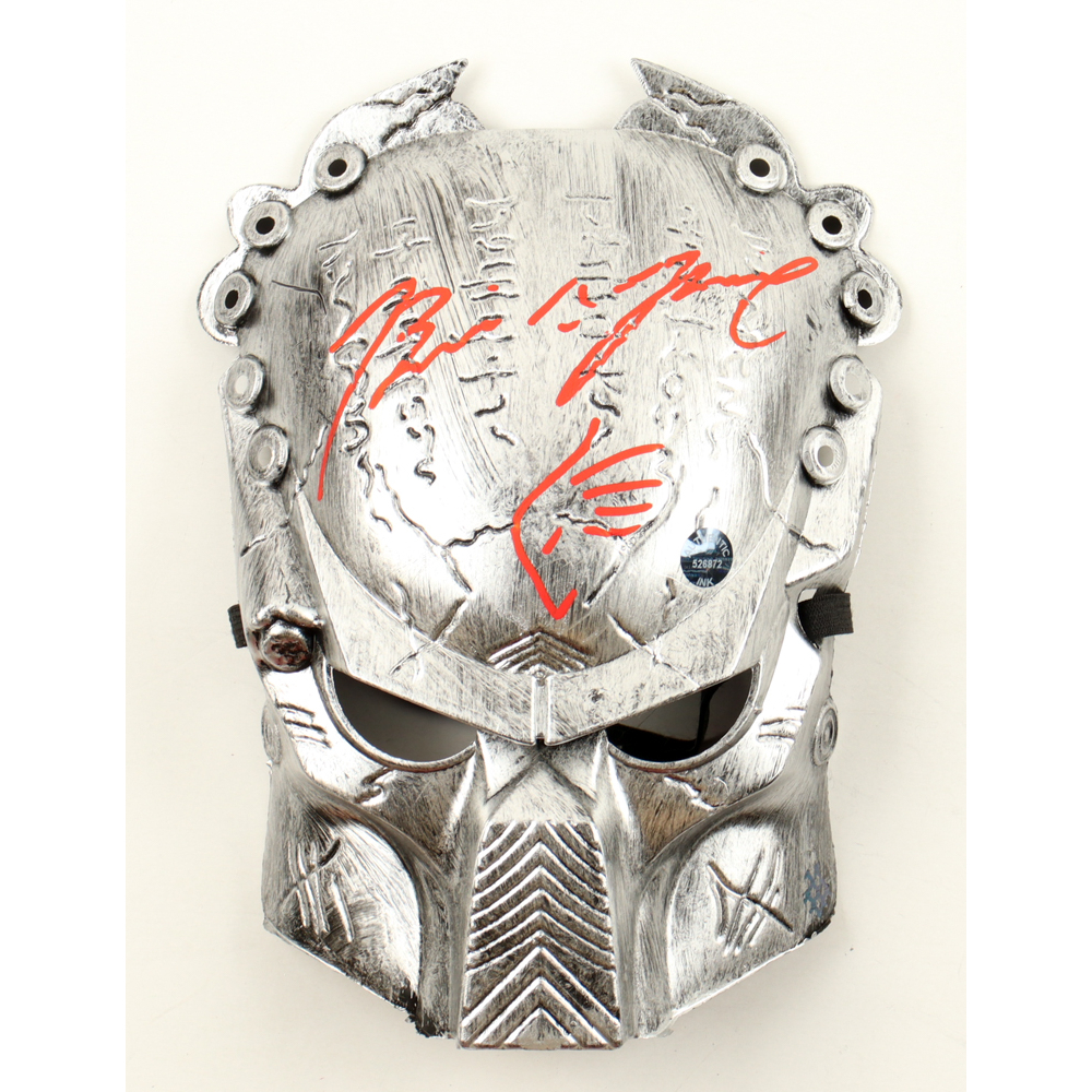 Brian A. Prince Signed "Predator" Mask with Hand-Drawn Predator Sketch ...
