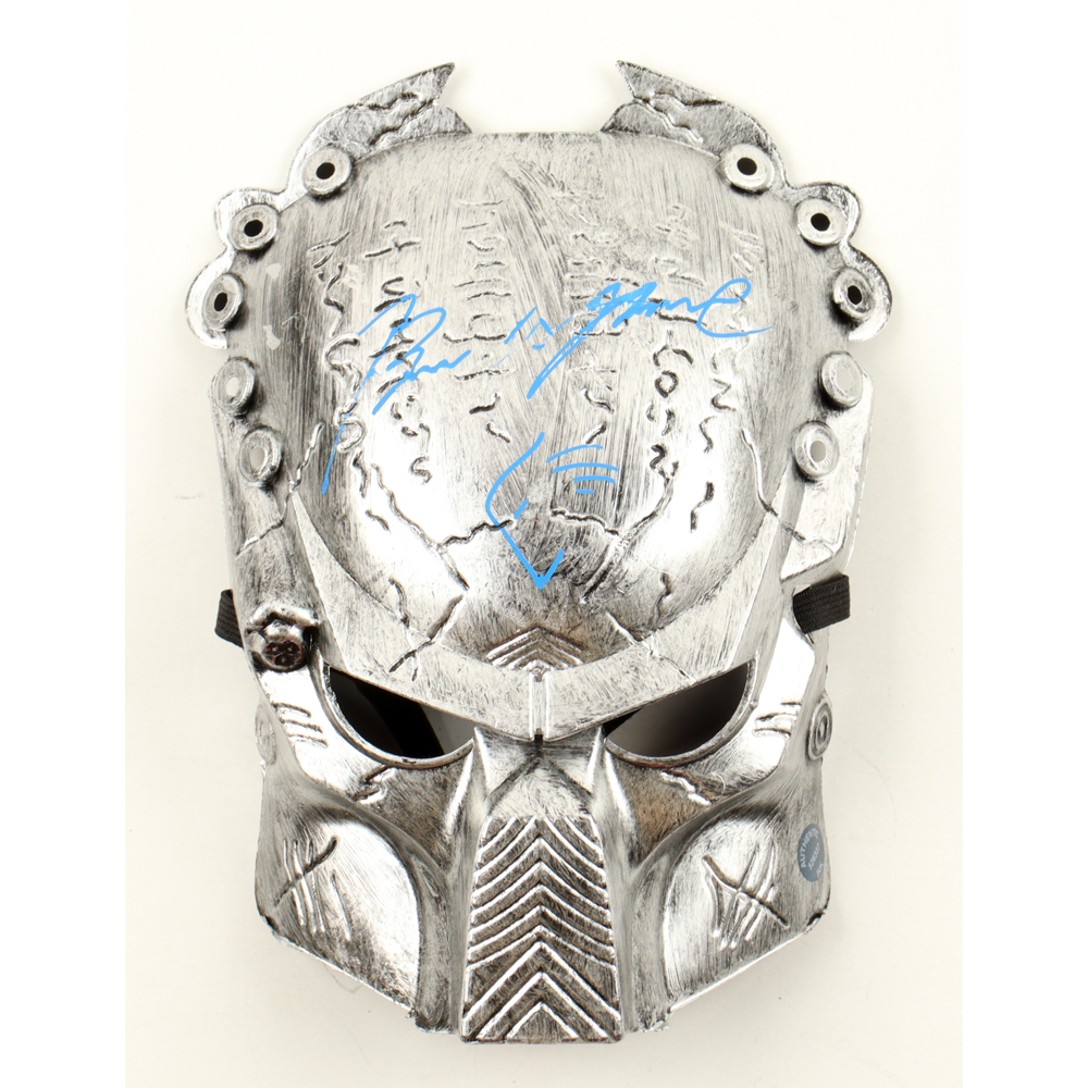 Brian A. Prince Signed "Predator" Mask with Hand-Drawn Predator Sketch ...