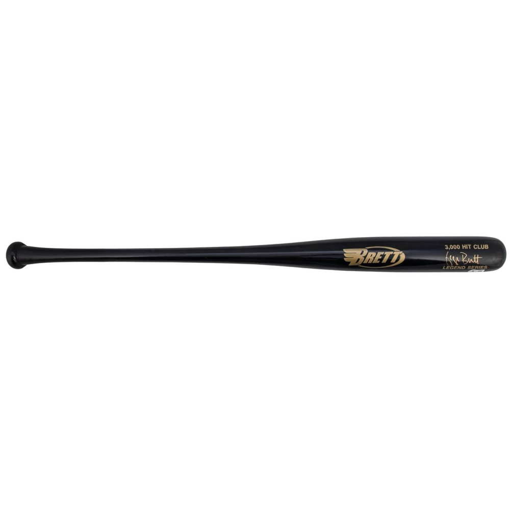 George Brett Signed Legend Series 3,000 Hits Commemorative Baseball Bat ...