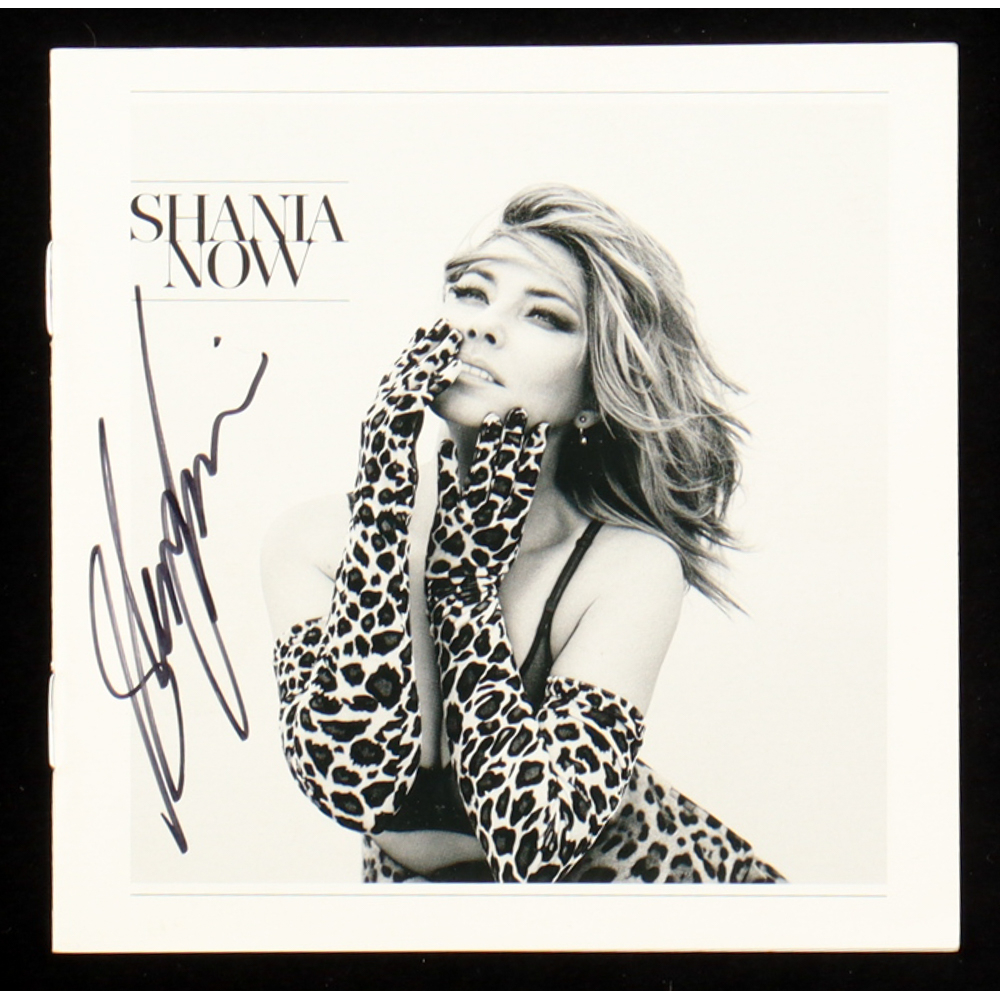 Shania Twain Signed "Now" CD Booklet (JSA) | Pristine Auction