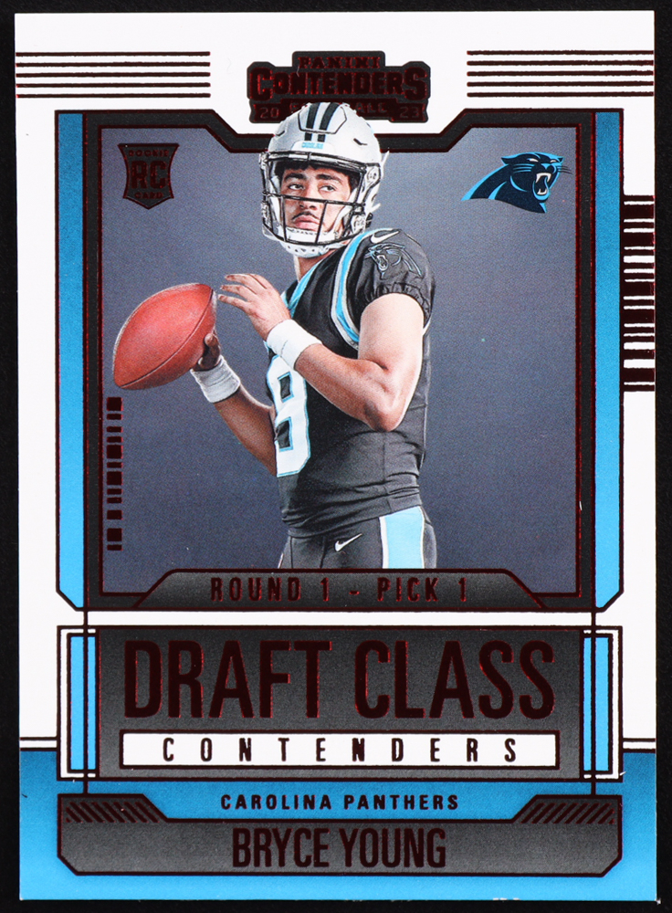 Bryce Young 2023 Panini Contenders Draft Class Contenders Red #3 RC ...