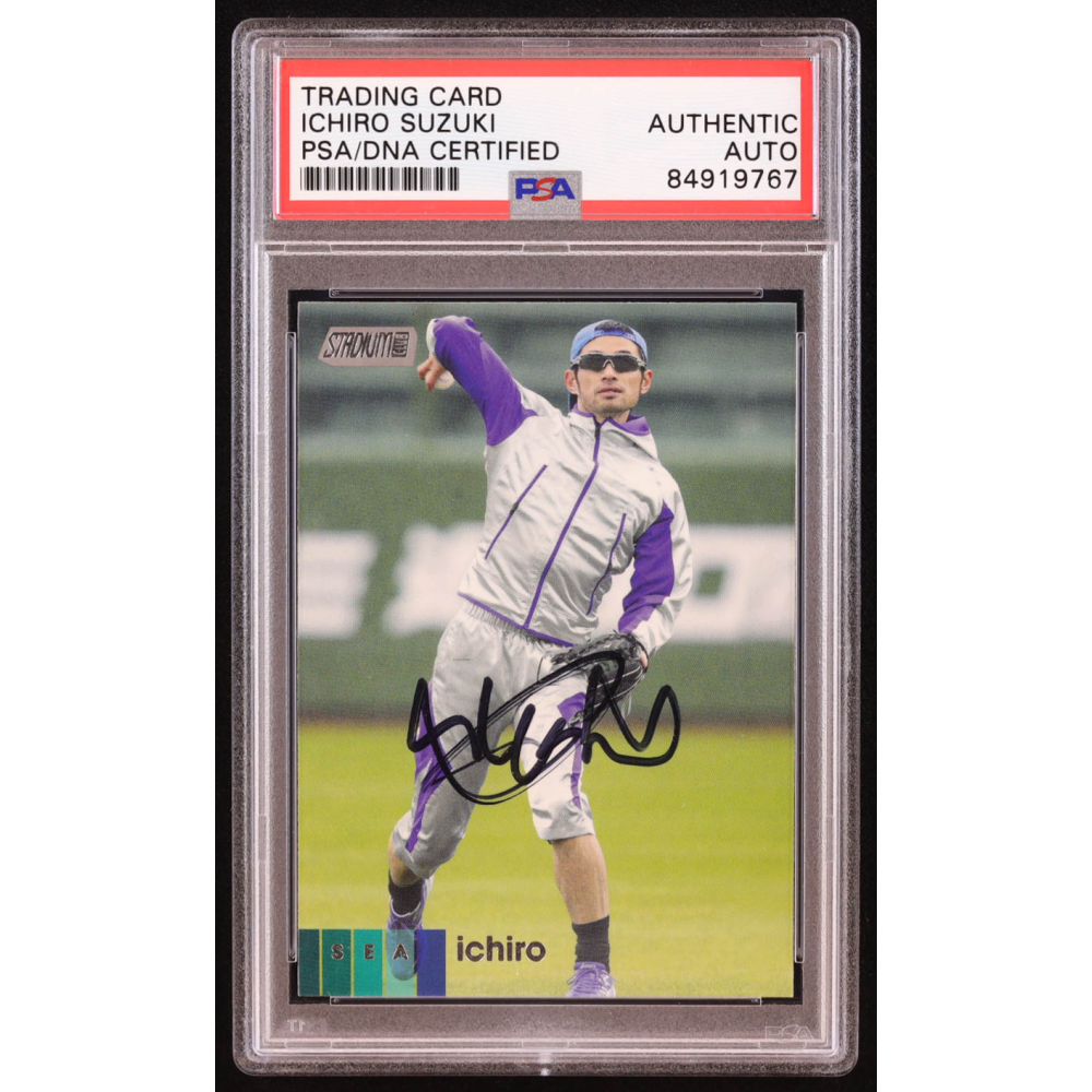Ichiro Suzuki Signed 2020 Stadium Club #244 (PSA) | Pristine Auction