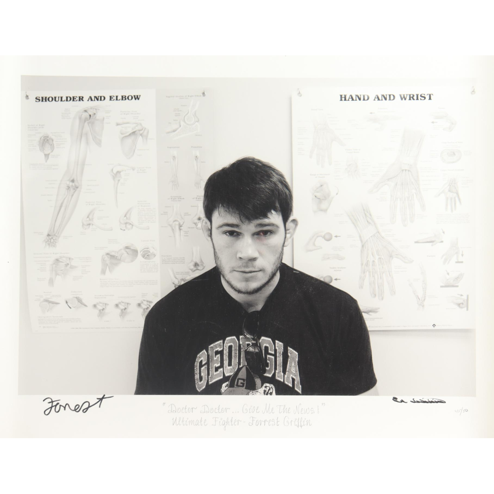 Forest Griffin Signed "Doctor Doctor Give Me The News" 17x22 UFC Fine ...