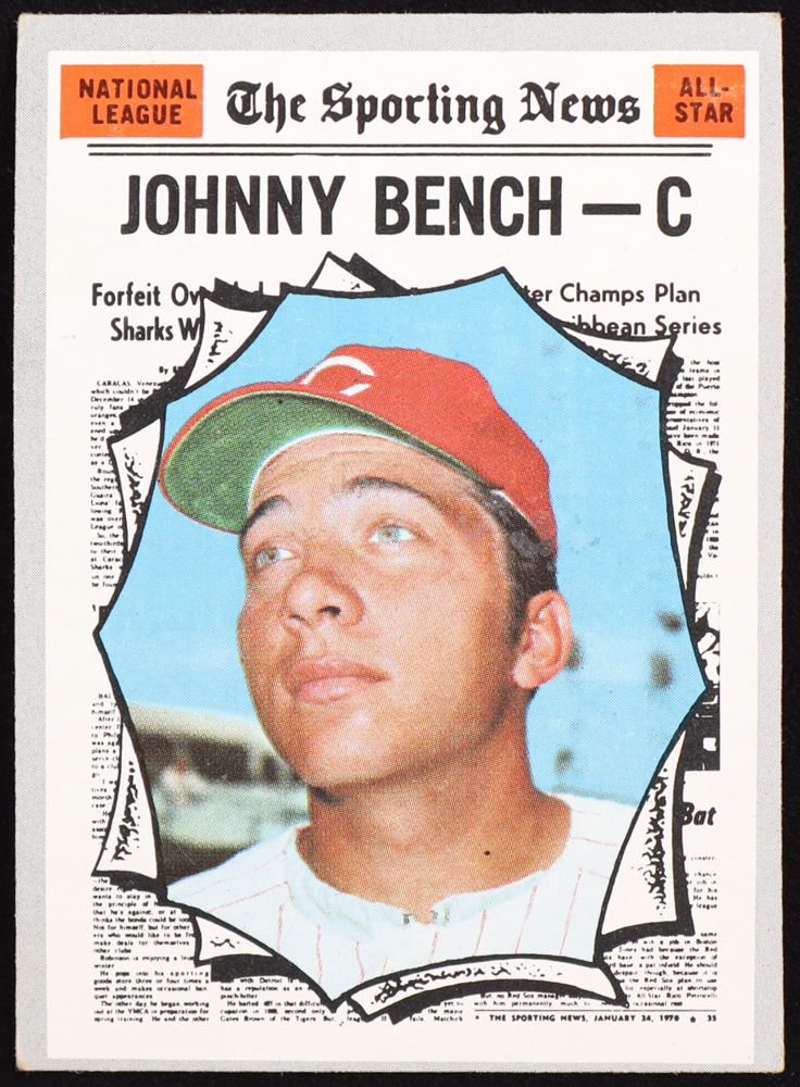 Johnny Bench 1970 Topps #464 AS | Pristine Auction