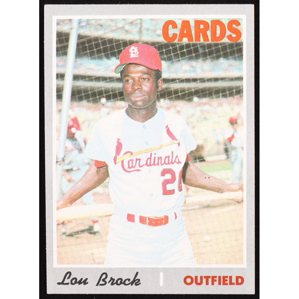 Lou Brock 1970 Topps #330 | Pristine Auction