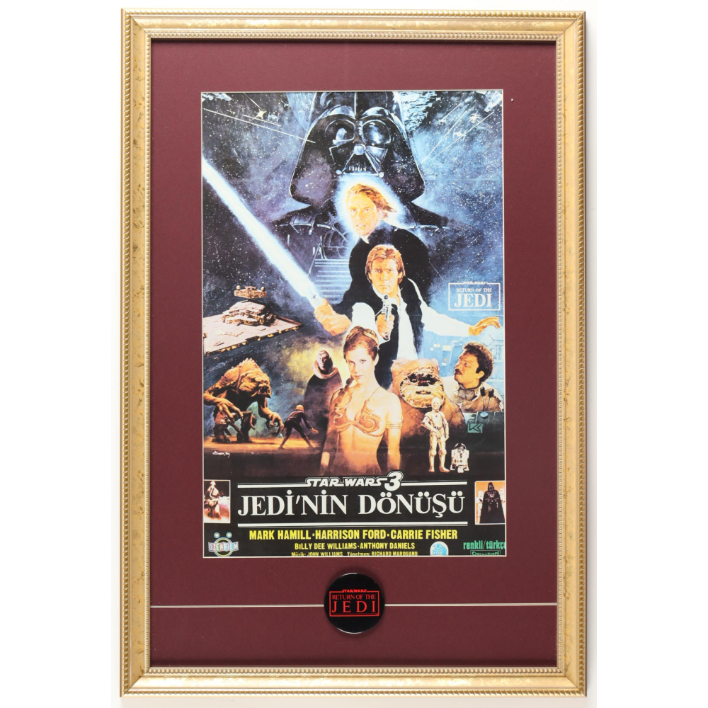 "Star Wars: Return of the Jedi" Turkish Language Custom Framed Movie ...