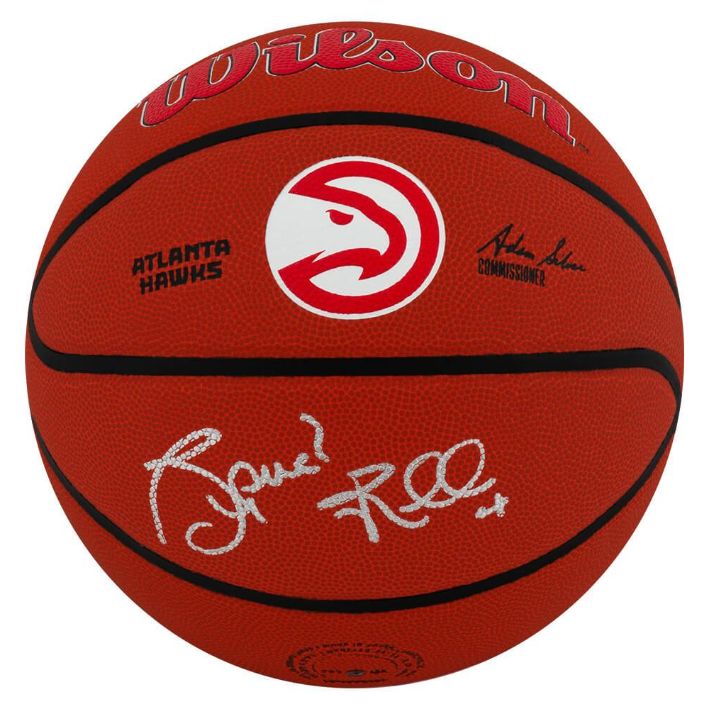 Spud Webb Signed Hawks Logo NBA Basketball (Schwartz) | Pristine Auction